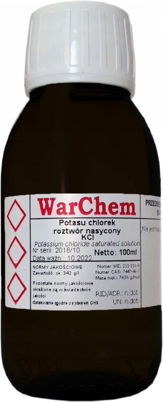Warchem Chlorek Potasu Roztwór Nasycony 100Ml [50814] - ceny i opinie ...