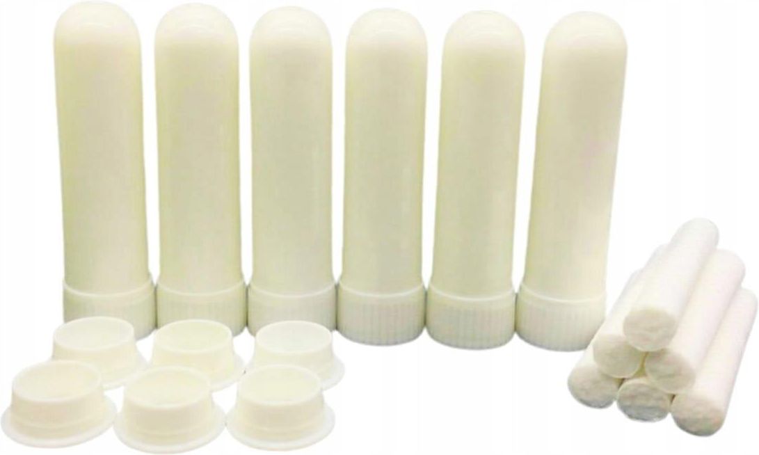 6X Sztyft Do Nosa Biały Inhalator Dyi Aromaterapia - ceny i opinie ...