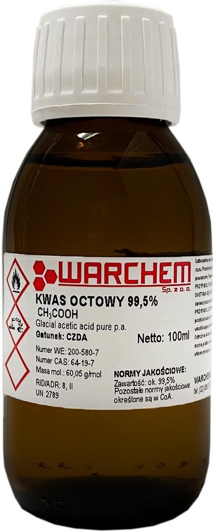 Warchem Kwas Octowy Lodowaty 99,5% Czda 100Ml - ceny i opinie - Ceneo.pl