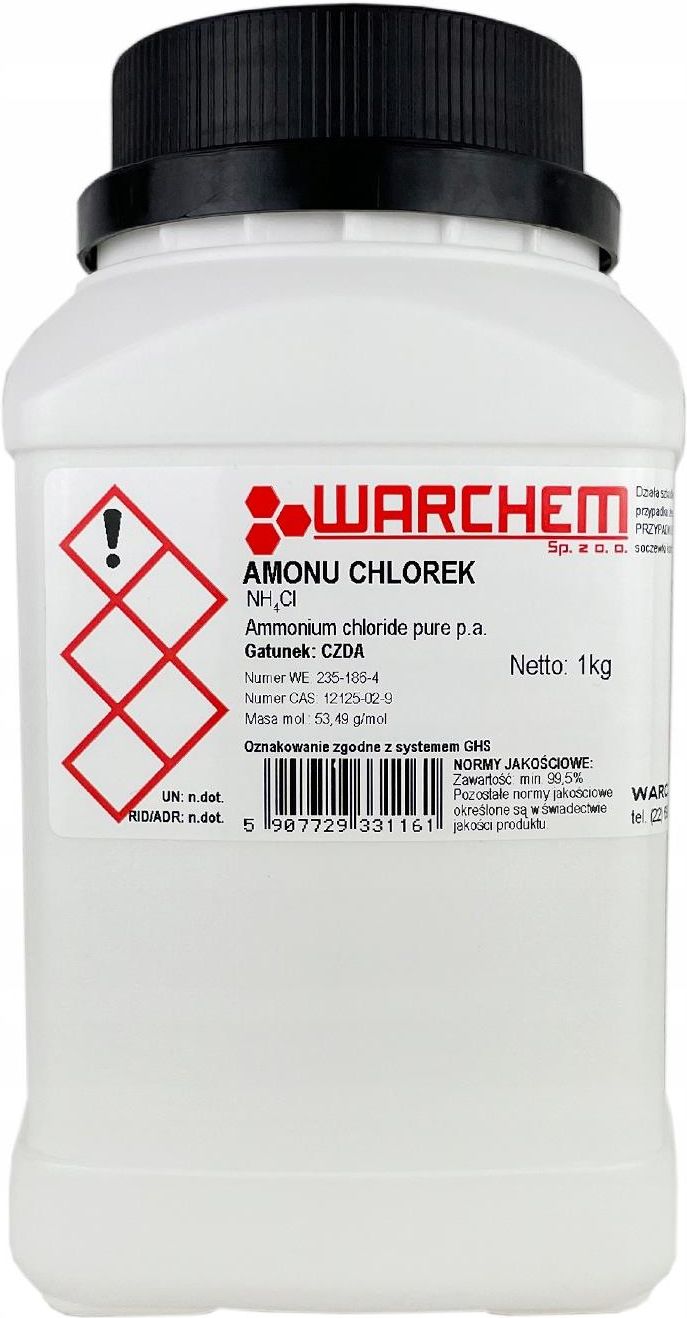 Warchem Chlorek Amonu Czda 1Kg - ceny i opinie - Ceneo.pl