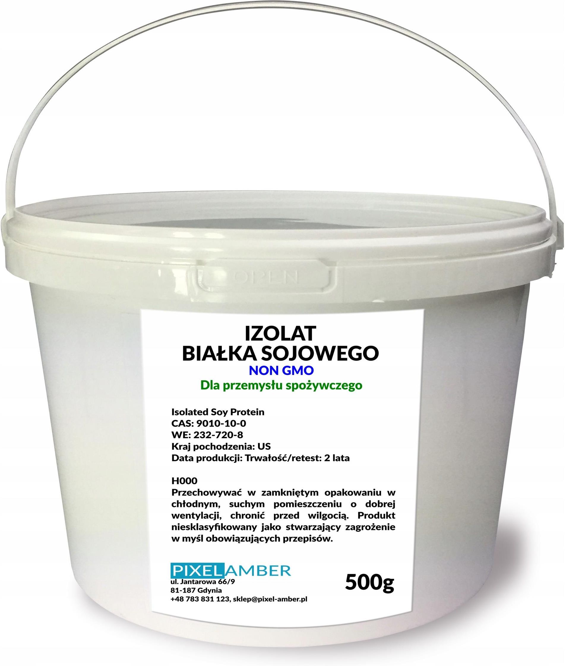 Pixel Amber Izolat Białka Sojowego Non Gmo Spożywczy Usa 500G - ceny i ...