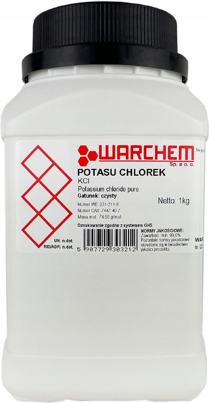 Warchem Chlorek Potasu 1Kg [50787] - ceny i opinie - Ceneo.pl