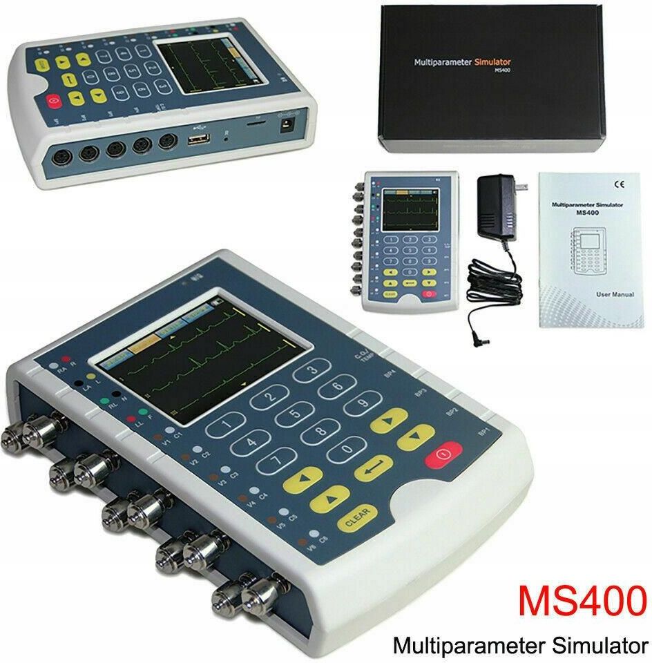 Contec Ms400 Multiparameter Simulator 12Leads Ecg Monitor - ceny i ...
