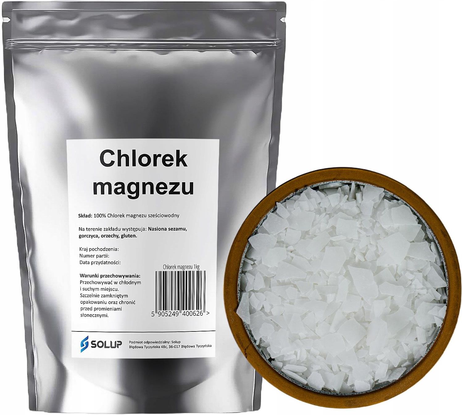 Solup Chlorek Magnezu Sześciowodny Czysty Sól 2Kg - ceny i opinie ...