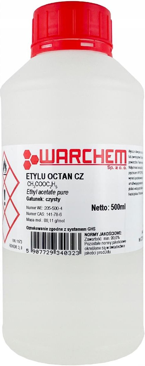 Warchem Octan Etylu Czysty 500Ml - ceny i opinie - Ceneo.pl
