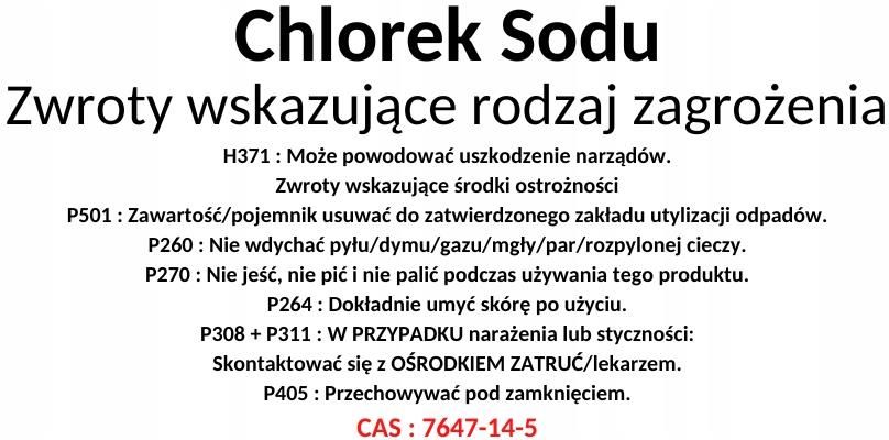 Drobne akcesoria medyczne Chlorek Sodu 250G - Ceny i opinie - Ceneo.pl