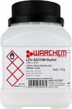 Warchem Azotan Litu 3Hydrat Czysty 500G - ceny i opinie - Ceneo.pl