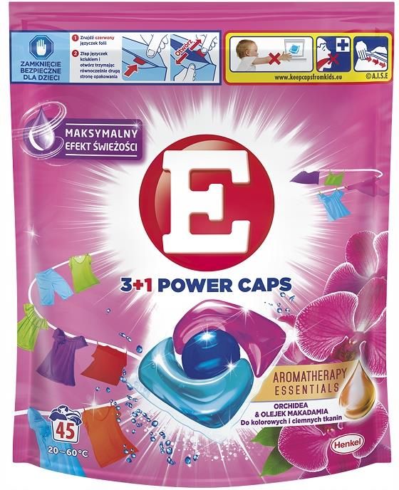 E Power Caps Kapsułki do prania orchidea 45szt - Ceny i opinie - Ceneo.pl