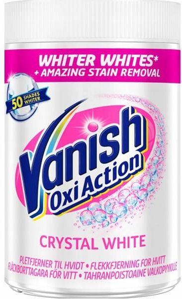 Vanish Oxi Action Crystal White 630g - Opinie i atrakcyjne ceny na Ceneo.pl