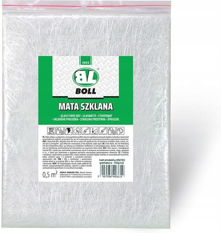 Boll Żywica Poliestrowa 1Kg + Włókno Szklane 300Gm - Opinie i ceny na ...