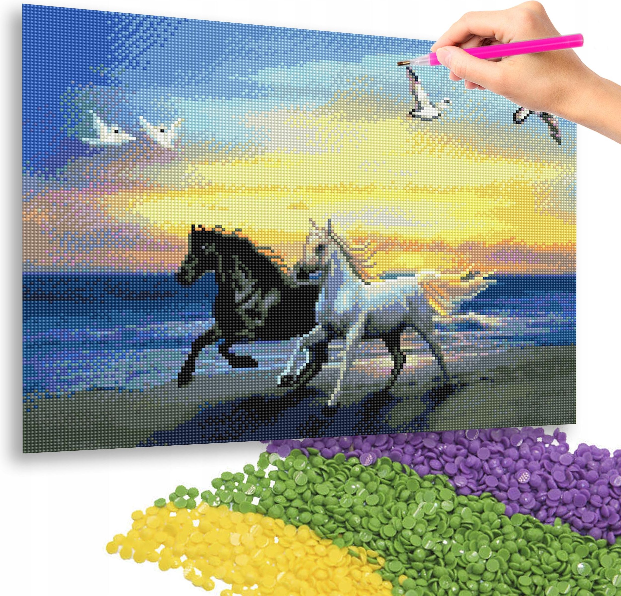 Haft Diamentowy Diamond Painting Mozaika 40x50 cm - Ceny i opinie ...