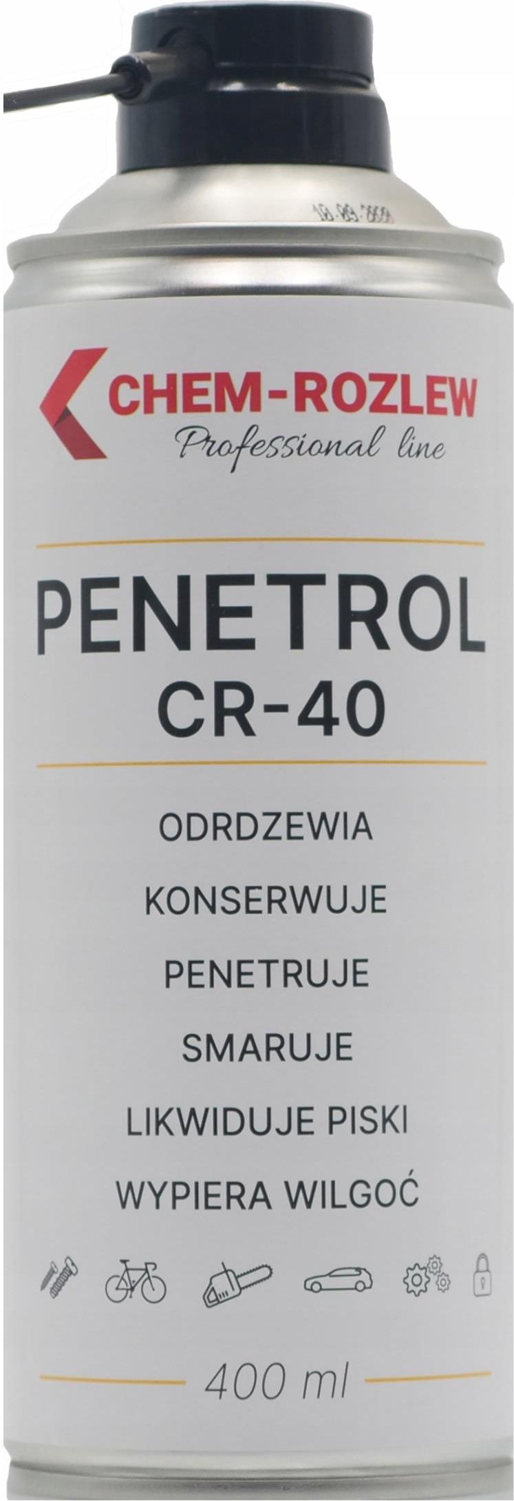 Penetrol Cr-40 Odrdzewiacz Penetrator 400Ml Spray - Opinie i ceny na ...