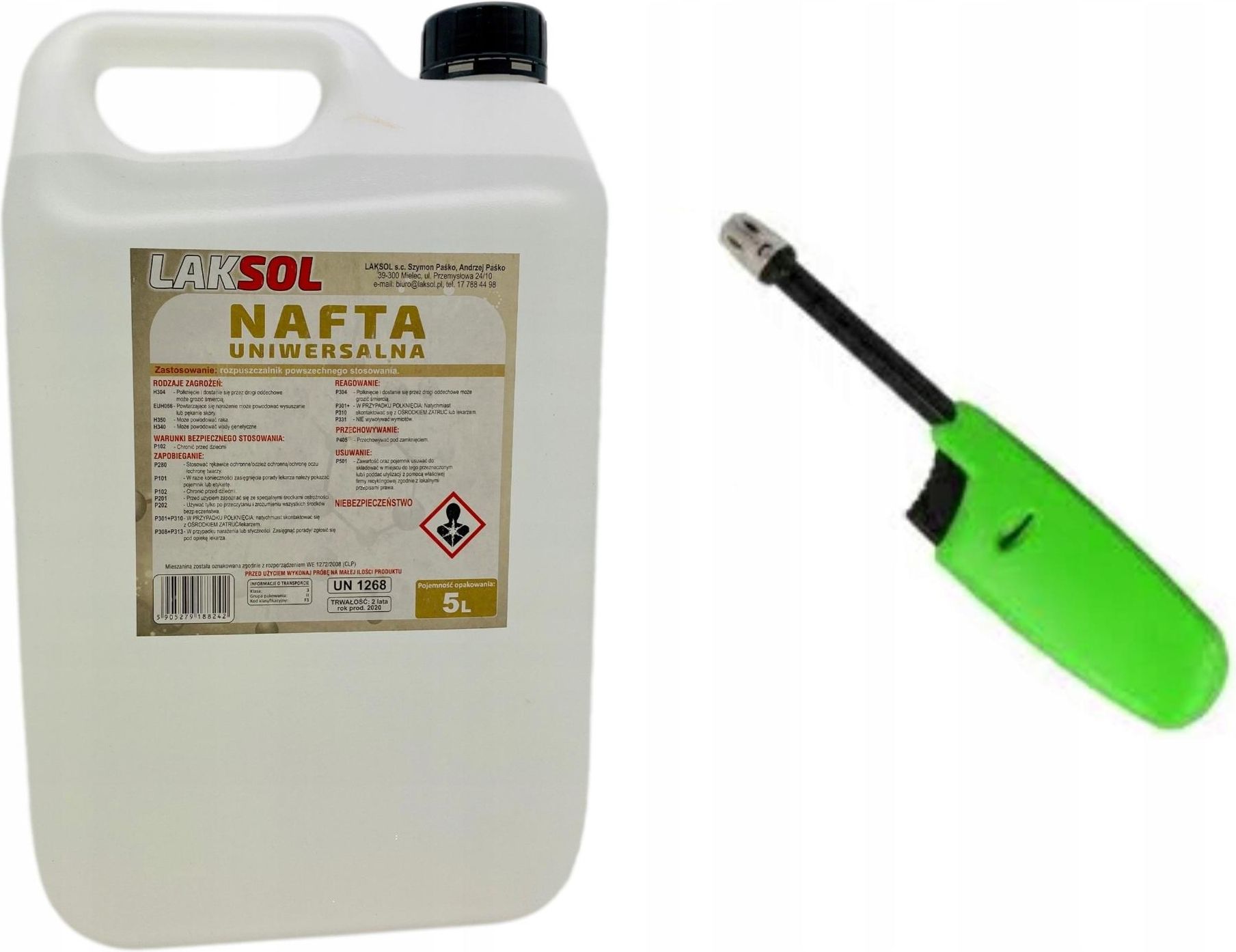 Nafta Uniwersalna Oświetleniowa 5L + Zapalniczka - Opinie i ceny na ...