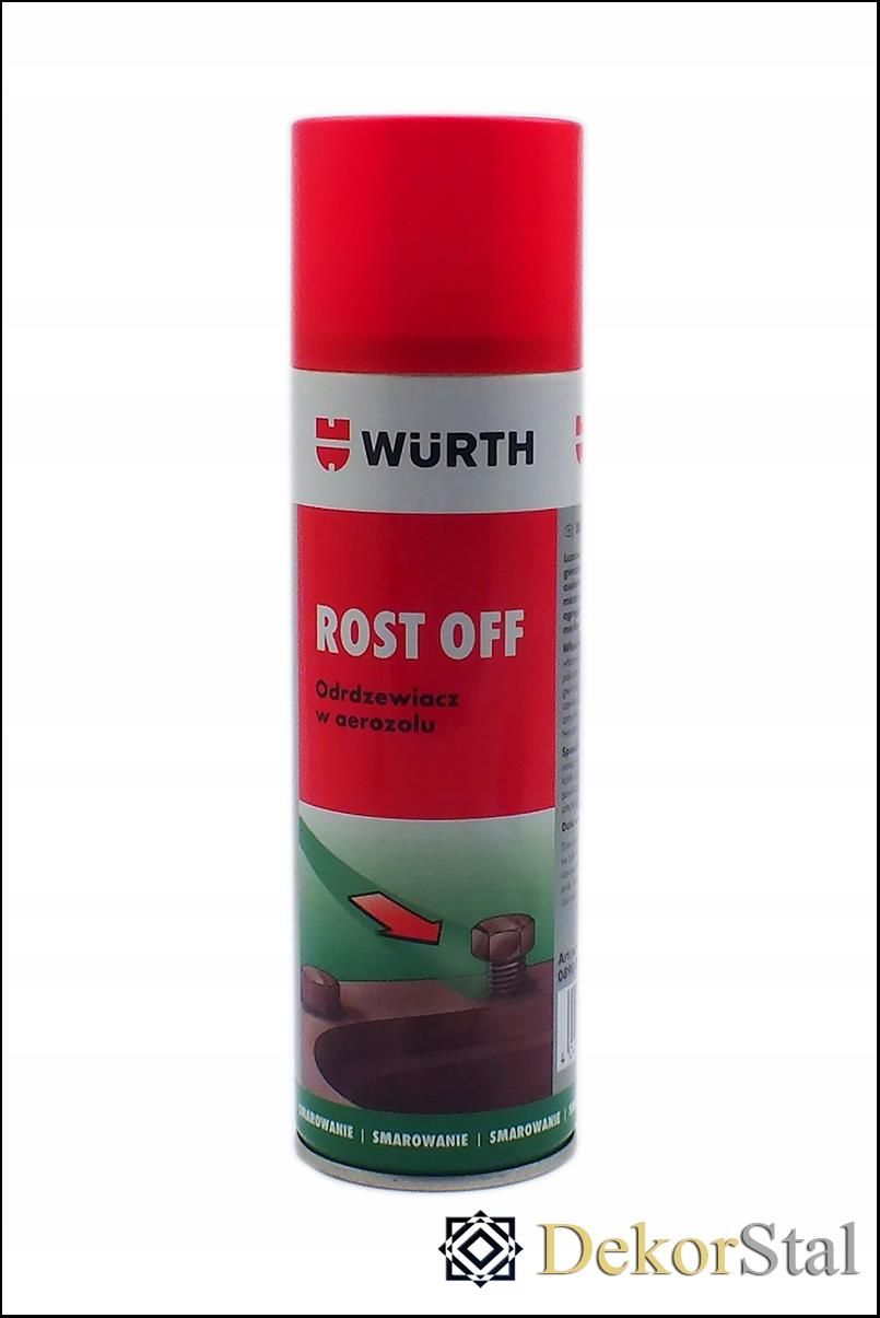 Wurth Rost Off Odrdzewiacz Spray 300Ml - Opinie i ceny na Ceneo.pl