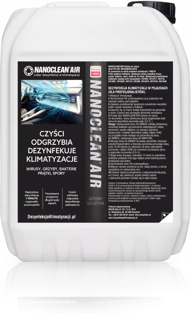 Nanoclean Płyn Do Odgrzybiania Ultradźwięki 5L Lawenda - Opinie i ceny ...