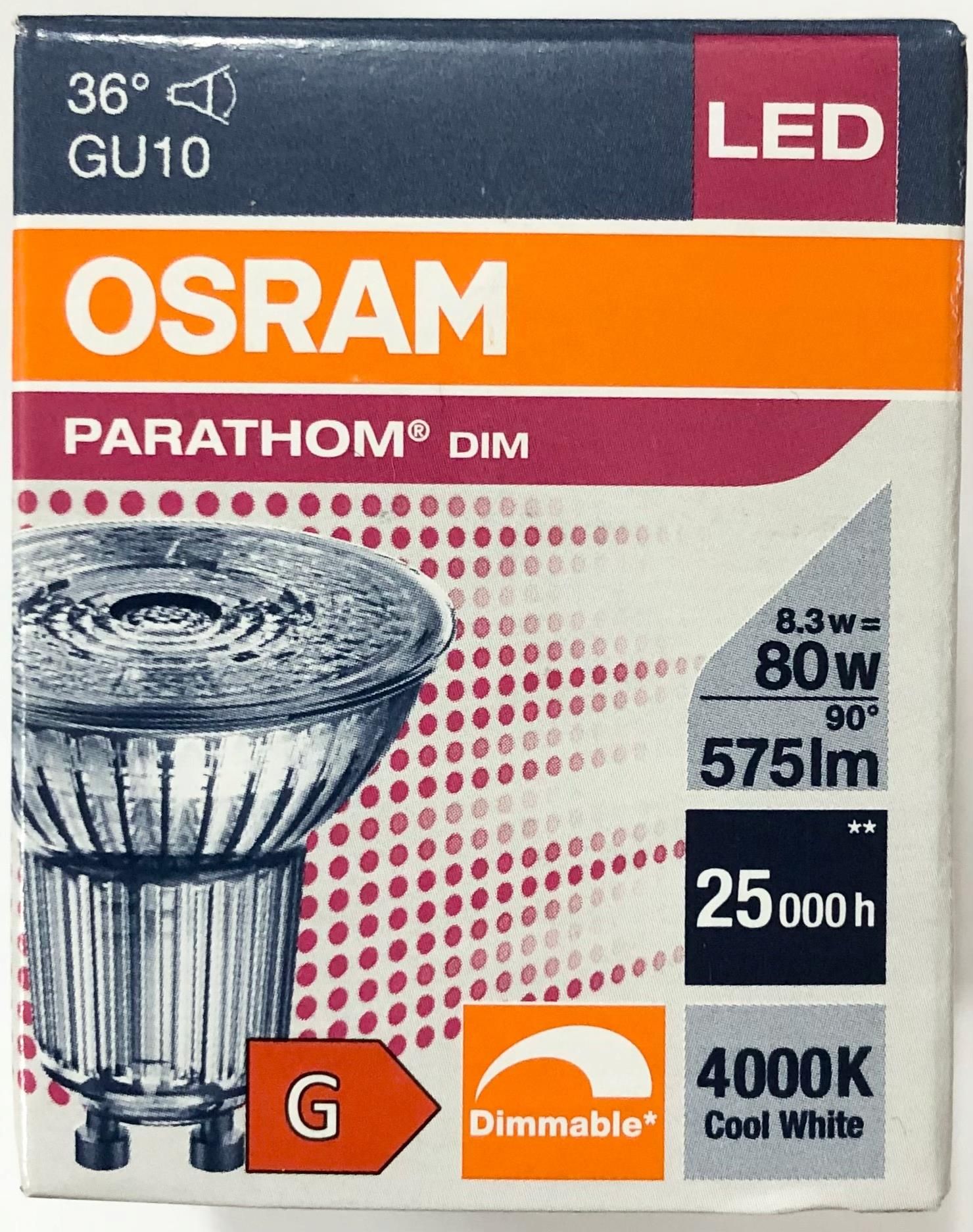 Osram Żarówka Led Par16 8,3W 80W 575Lm Gu10 36St. (9099) - Opinie i atrakcyjne ceny na Ceneo.pl