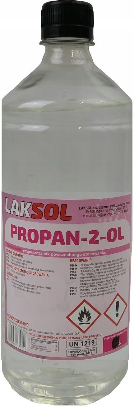 Laksol Ipa Czysty Alkohol Izopropylowy 99% 1L - Opinie i ceny na Ceneo.pl