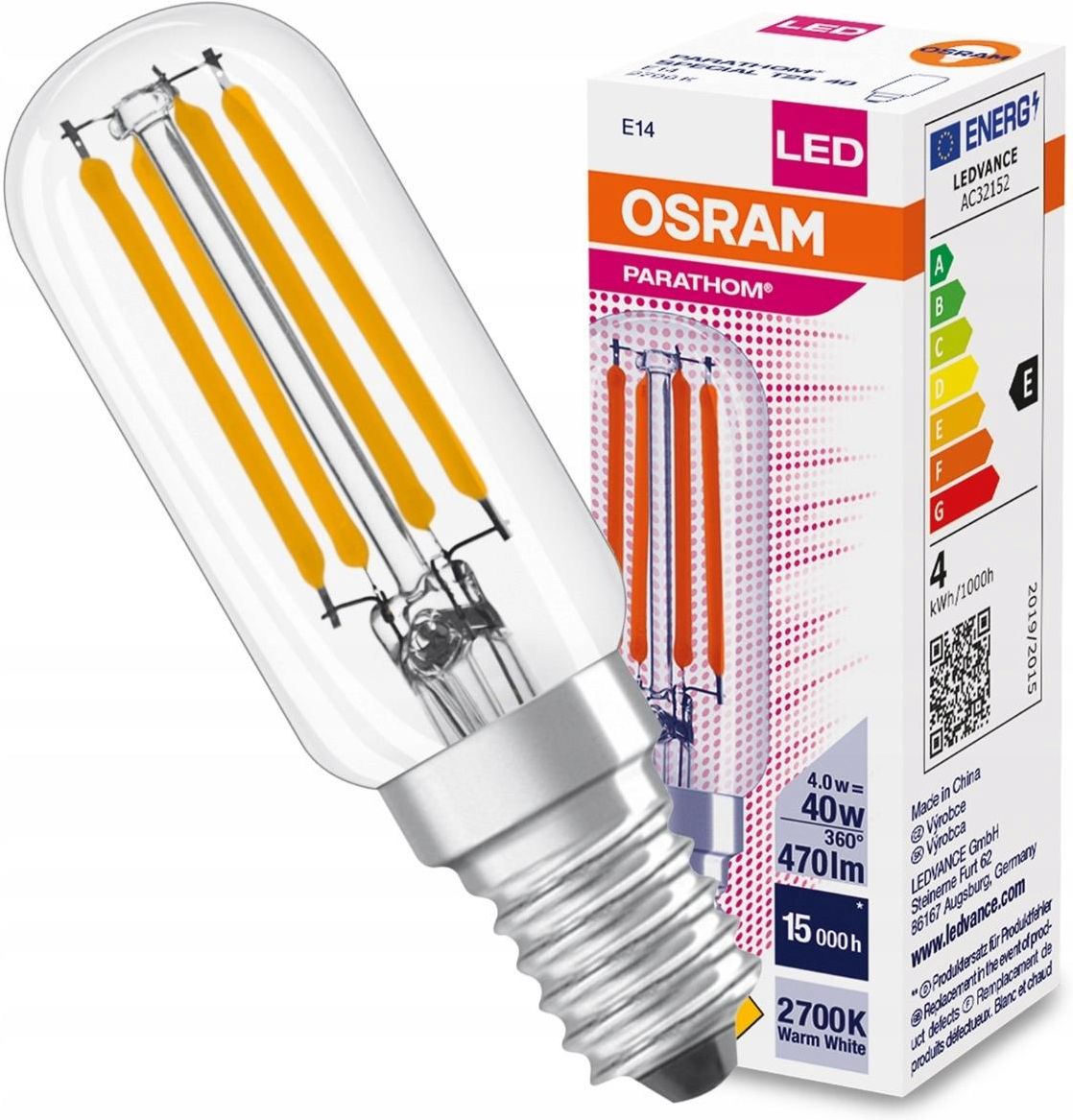 Osram Żarówka Led Mini E14 T26 4W 2700K Filament (DOLODÓWKIOKAPUCIEPŁABARWA) - Opinie i ...
