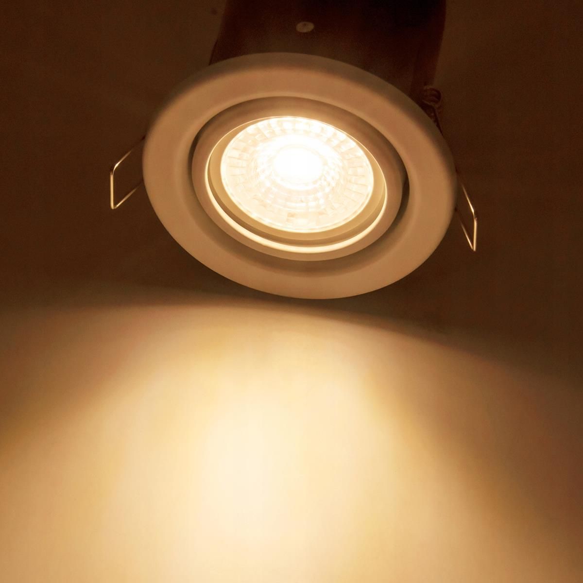Enuotek Lampy Żarówki Led Gu10 Ściemnialna 7w Ciepły Biały Ena00107