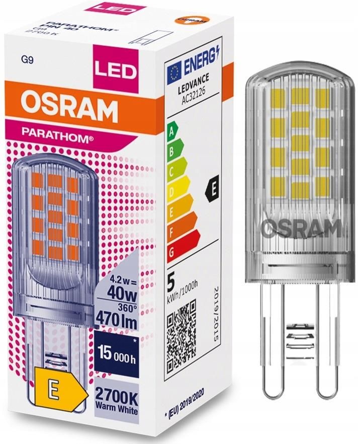 Osram Ledvance Żarówka Led G9 Kapsułka 4,2W 2700K (6072) - Opinie i ...