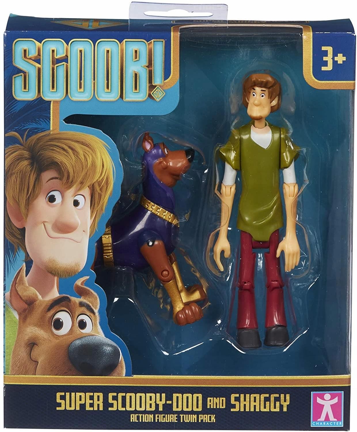 Character Super Scoob 2Pak Figurki Scooby Doo Shaggy Kudłaty - Ceny i ...