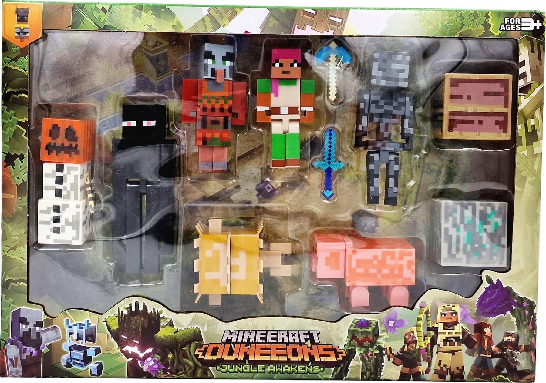 Toys Minecraft Duży Zestaw 7 Figurek+ Figurki Akcesoria - Ceny i opinie ...