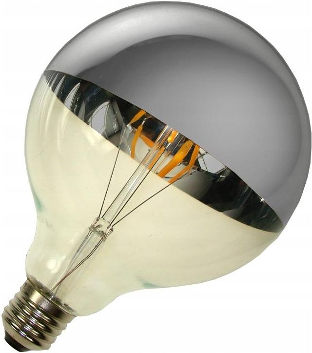 Brolux Ozdobna Żarówka Led Filament G125 E27 4W Silver 46 (1246 ...