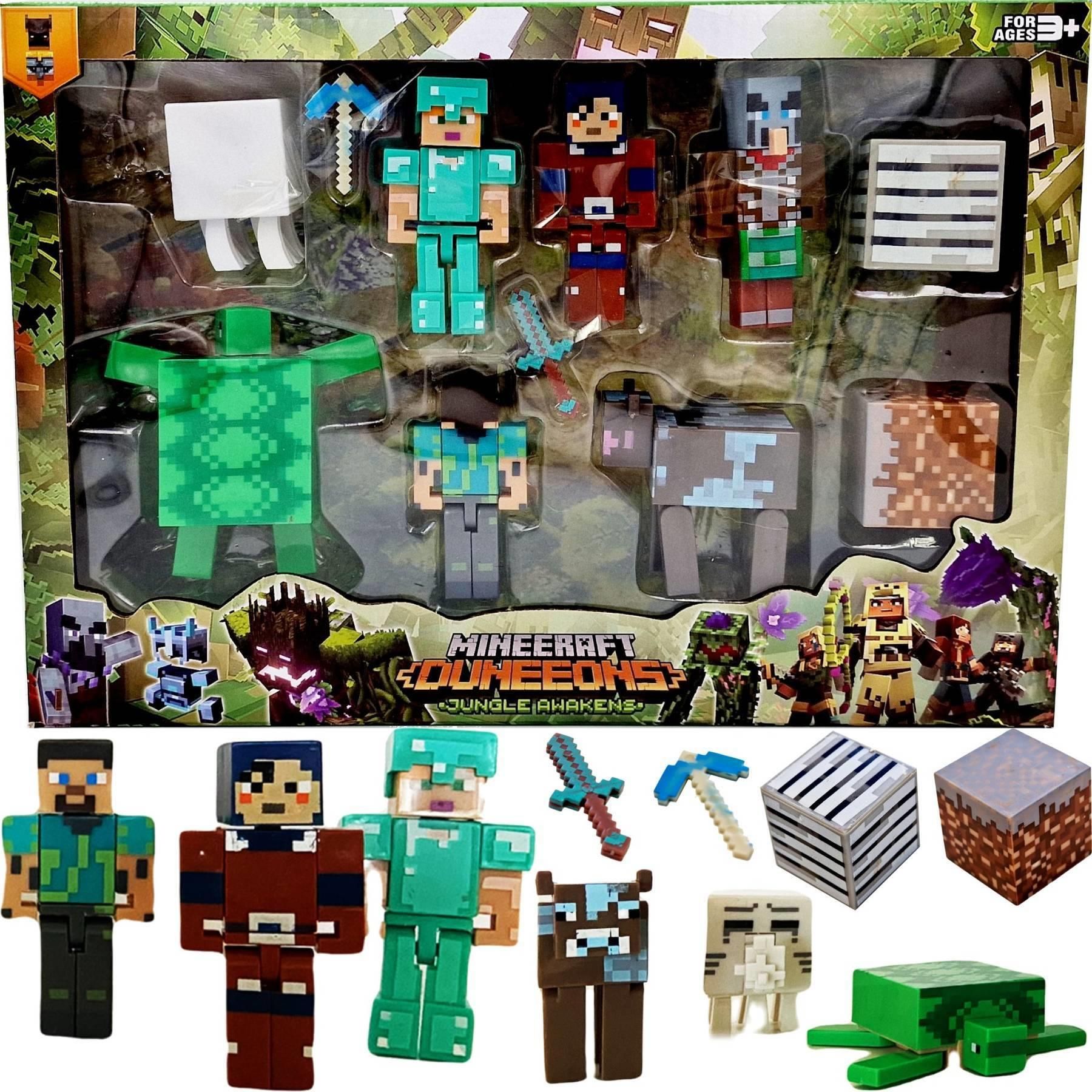 Toys Minecraft Figurki Duży Zestaw 7 Figurek Akcesoria - Ceny i opinie ...