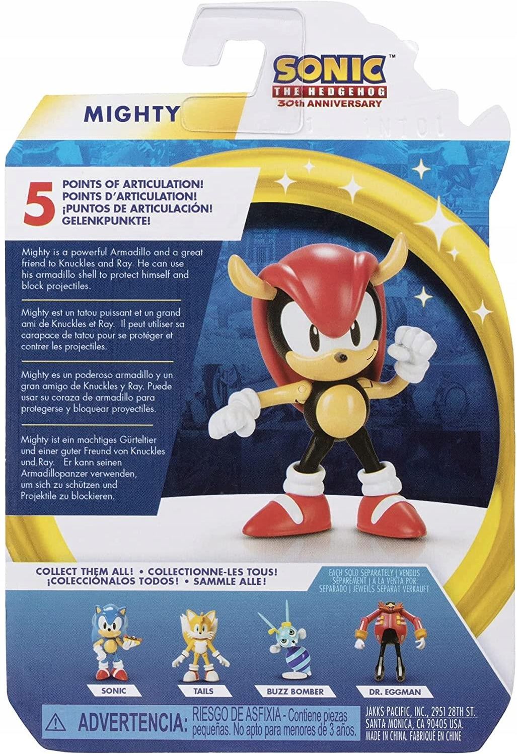 Jakks Pacific Figurka Sonic Go Sega Mighty 6Cm - Ceny i opinie - Ceneo.pl