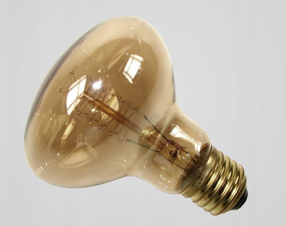 Brolux Żarówka Dekoracyjna Filament R80 E27 40W Edison (2062) - Opinie ...