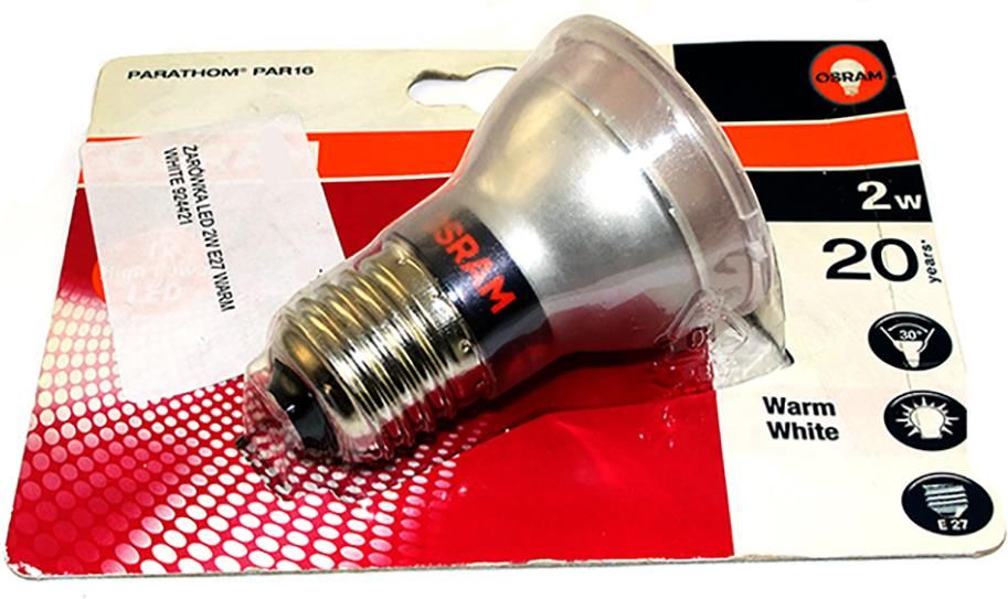 Osram Żarówka Led Parathom Par16 2W E27 230V (10774) - Opinie i atrakcyjne ceny na Ceneo.pl