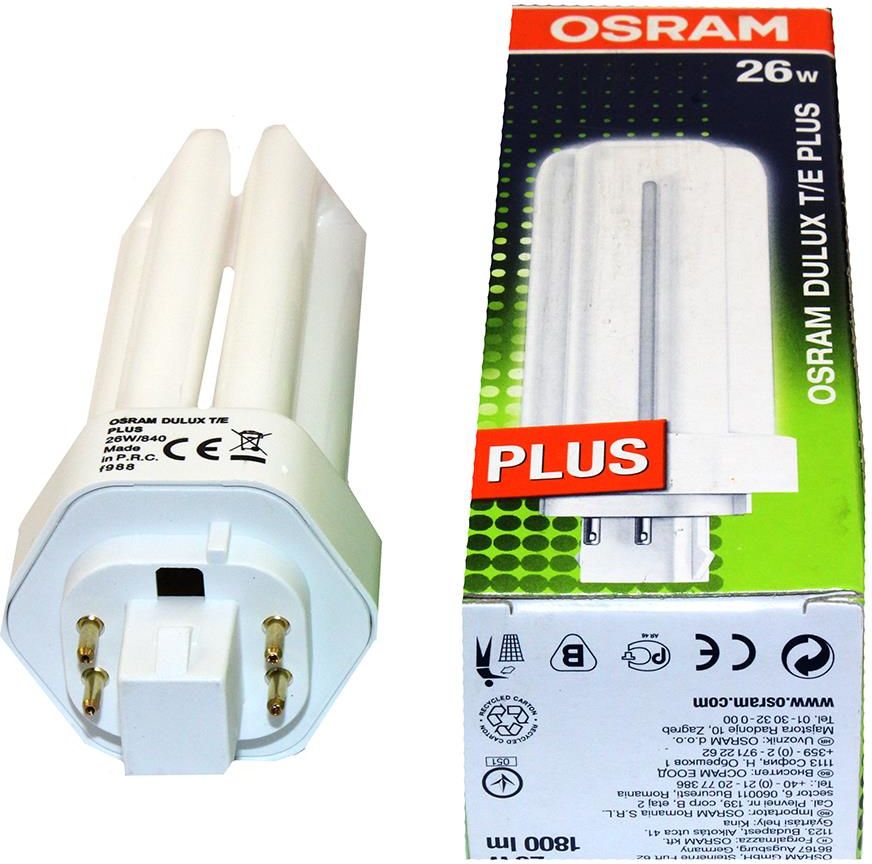 Osram Świetlówka Kompaktowa Gx24Q-3 26W/840 (225) - Opinie i atrakcyjne ...