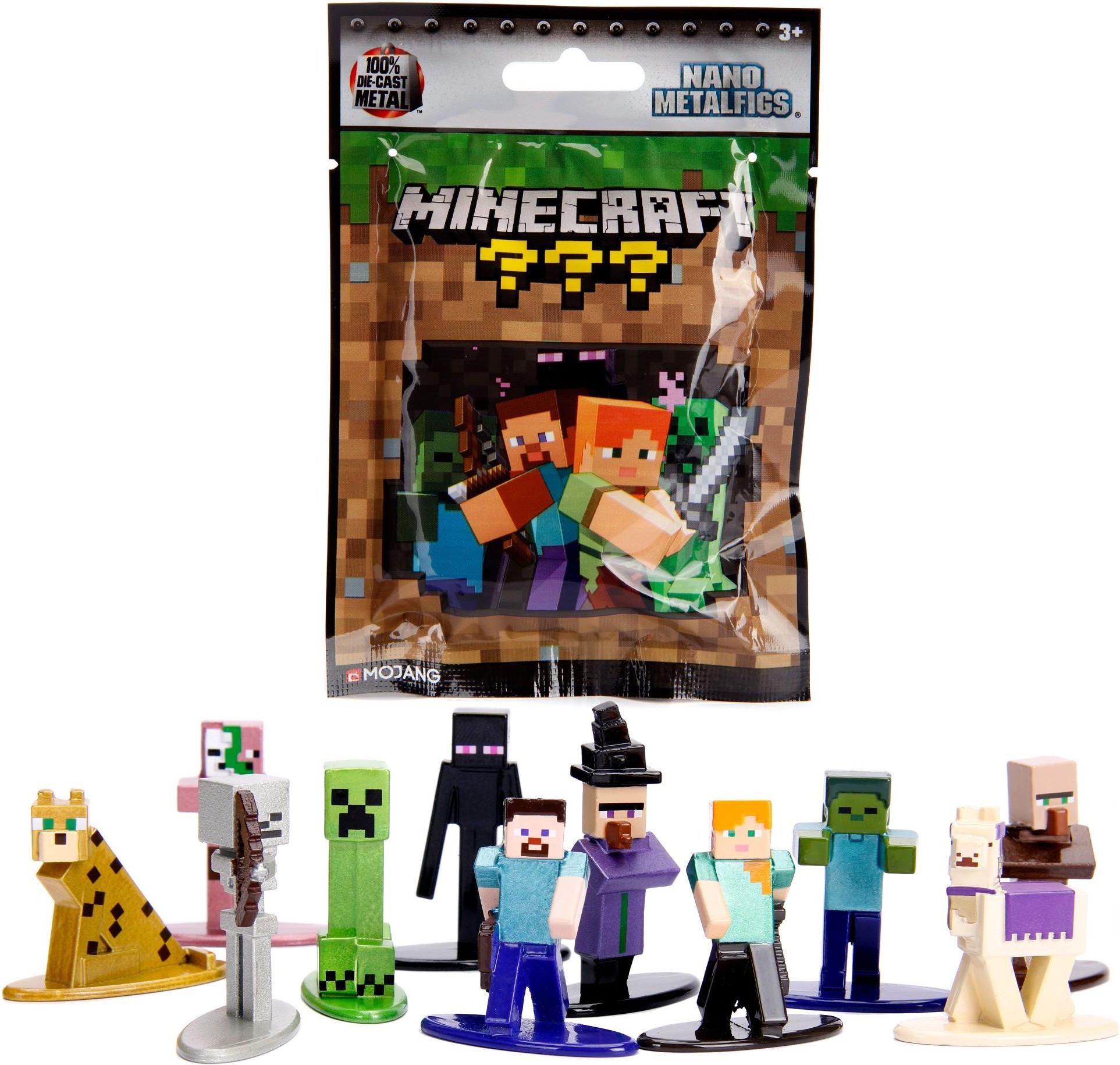 Jada Toys Pakiet 3 Saszetek Figurki Minecraft Losowe - Ceny i opinie ...
