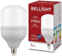 Bellight Żarówka Led T100 230V 30W = 200W 4000K E27 2700Lm (23467736 ...