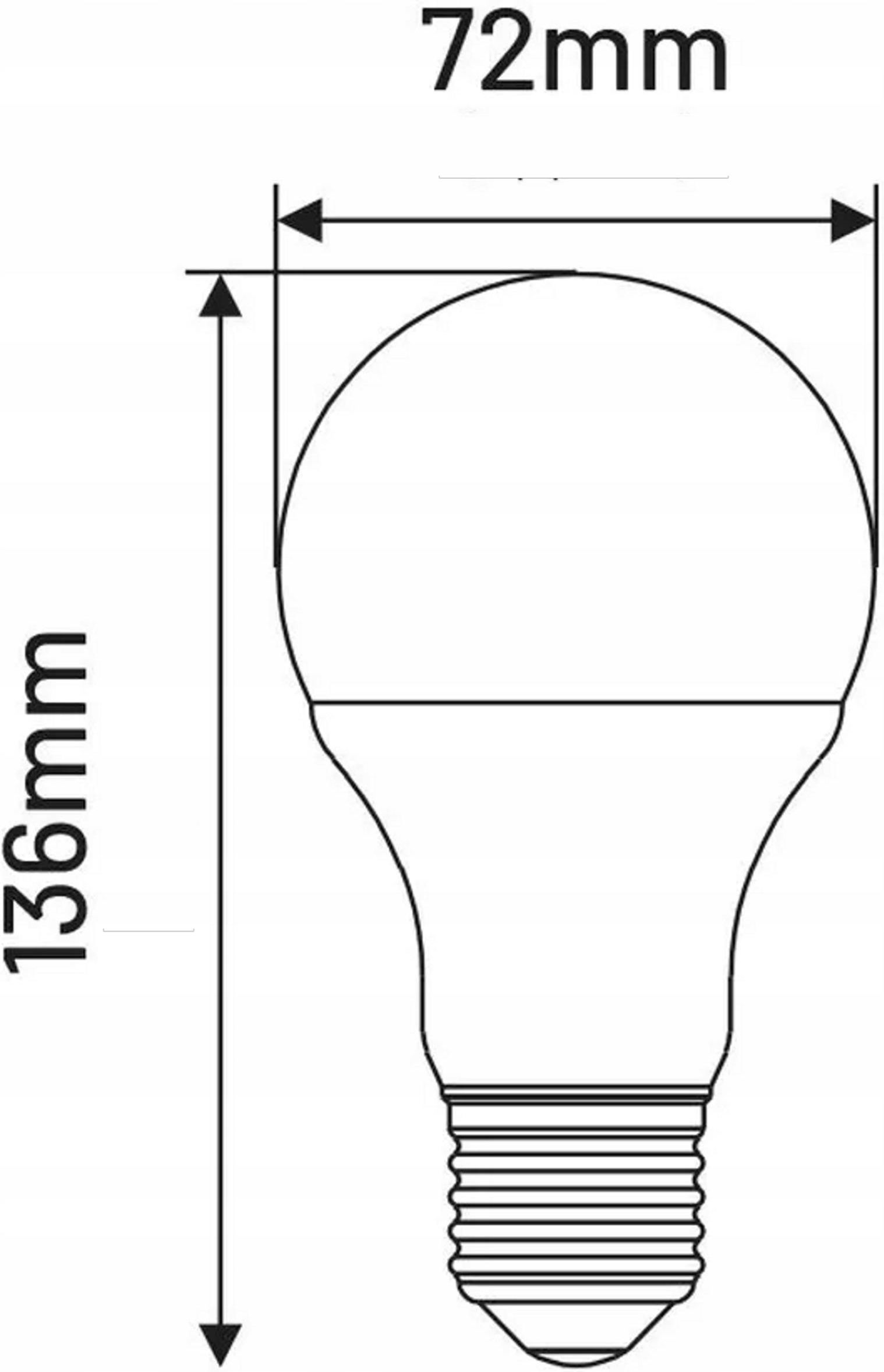 Inq Led E27 17W (113W) 1710Lm A70 3000K Ciepły (ELA064WW) - Opinie i ...