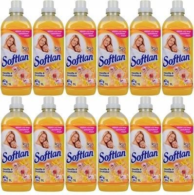 Softlan Płyn Vanille&Orchidee (12x 1L) - Ceny i opinie - Ceneo.pl