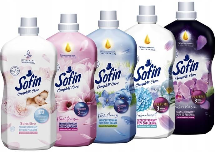 Sofin Complete Care Płyn do Płukania 1,8L x5 - Opinie i atrakcyjne ceny ...