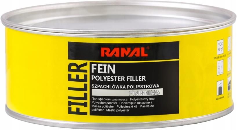 Ranal Fein Szpachlówka Wykończeniowa Finish 1Kg - Opinie i ceny na Ceneo.pl