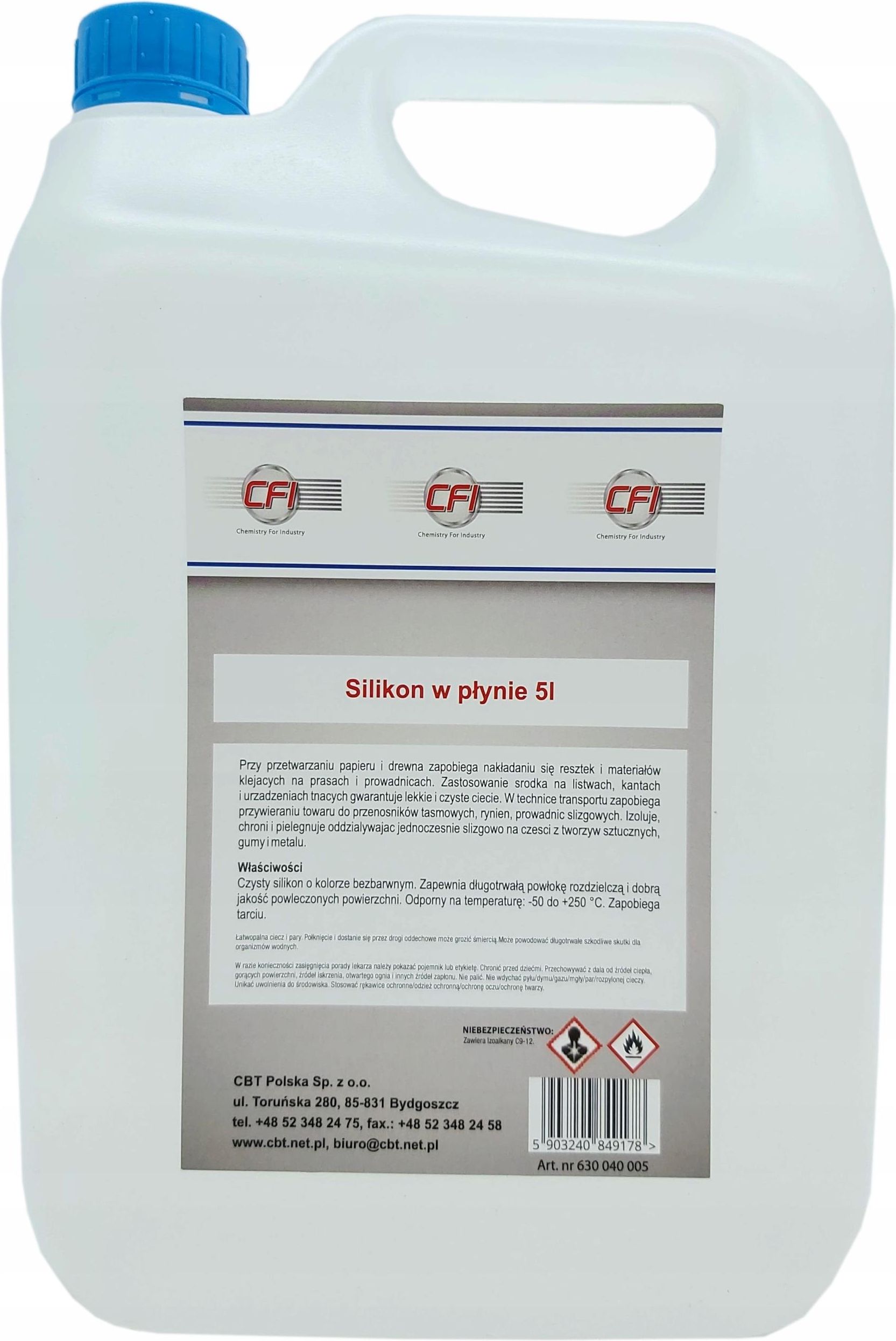 Silikon W Płynie Środek Poślizgowy Silol 5L Cfi - Opinie i ceny na Ceneo.pl