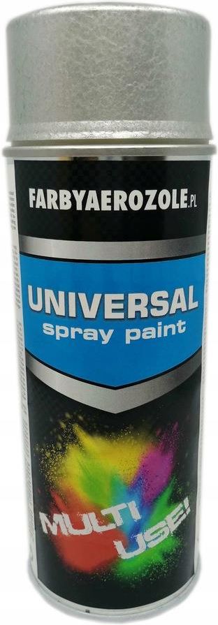Farbyaerozole Lakier Efekt Młotkowy Spray Deko 400Ml Srebrny - Opinie i ...