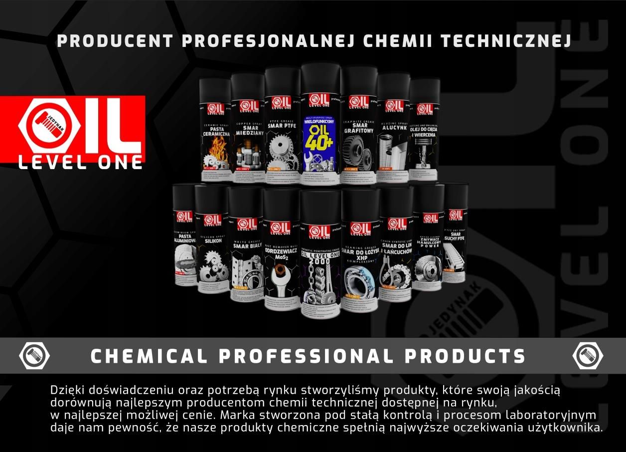 Smar Suchy Ptfe Teflon Spray 400Ml Oil Level One - Opinie i ceny na ...
