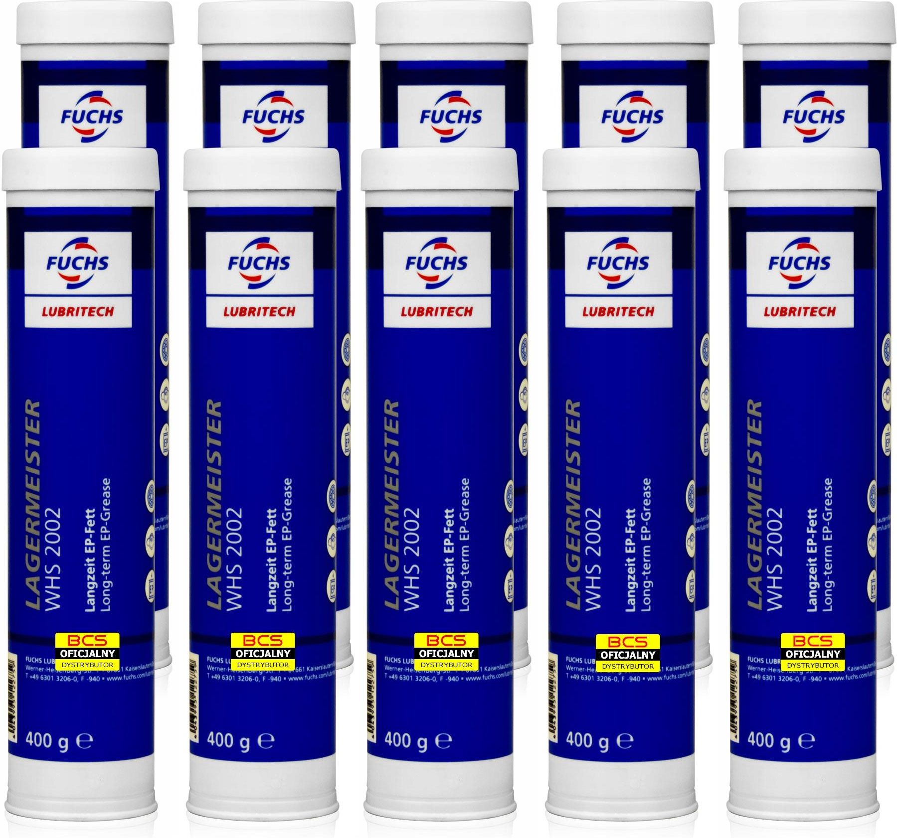 Fuchs Lagermeister Whs 2002 Smar Nlgi 1-2 400G - Opinie i ceny na Ceneo.pl