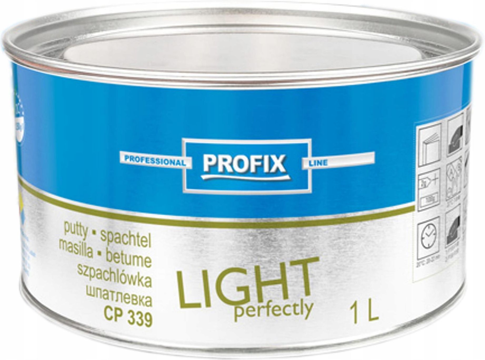 Profix Szpachlówka Poliestr Lekka Cp339 Light 1L - Opinie i ceny na Ceneo.pl