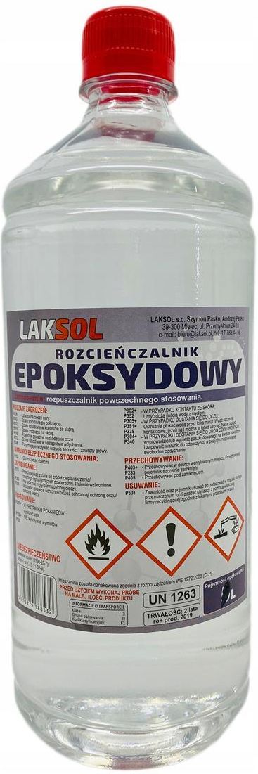 Laksol Rozcieńczalnik Epoksydowy 2L - Opinie i ceny na Ceneo.pl
