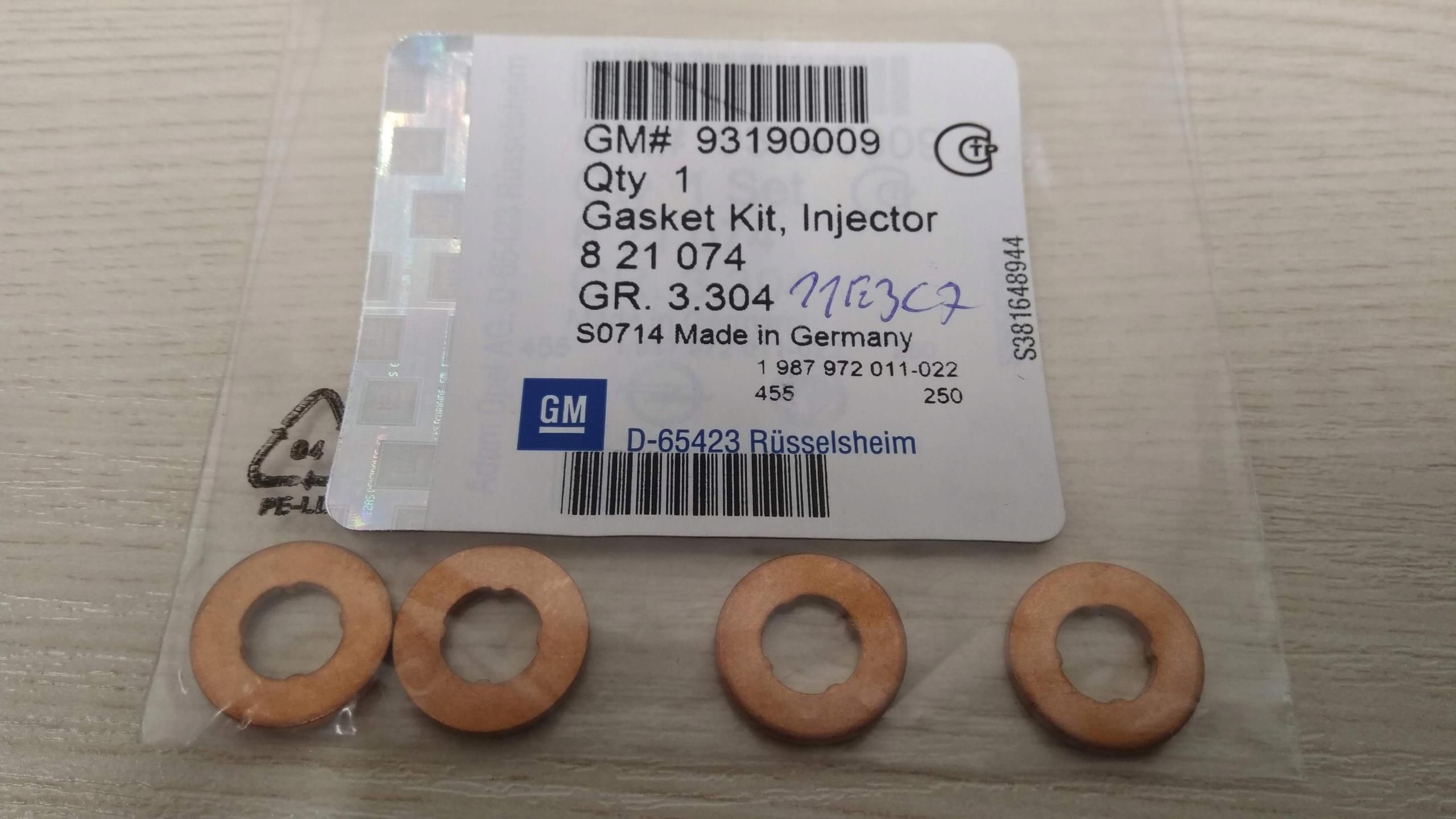 Podkładki pod wtryski 4 szt. Opel 1.3 Cdti. Oryg!! - Opinie i ceny na ...