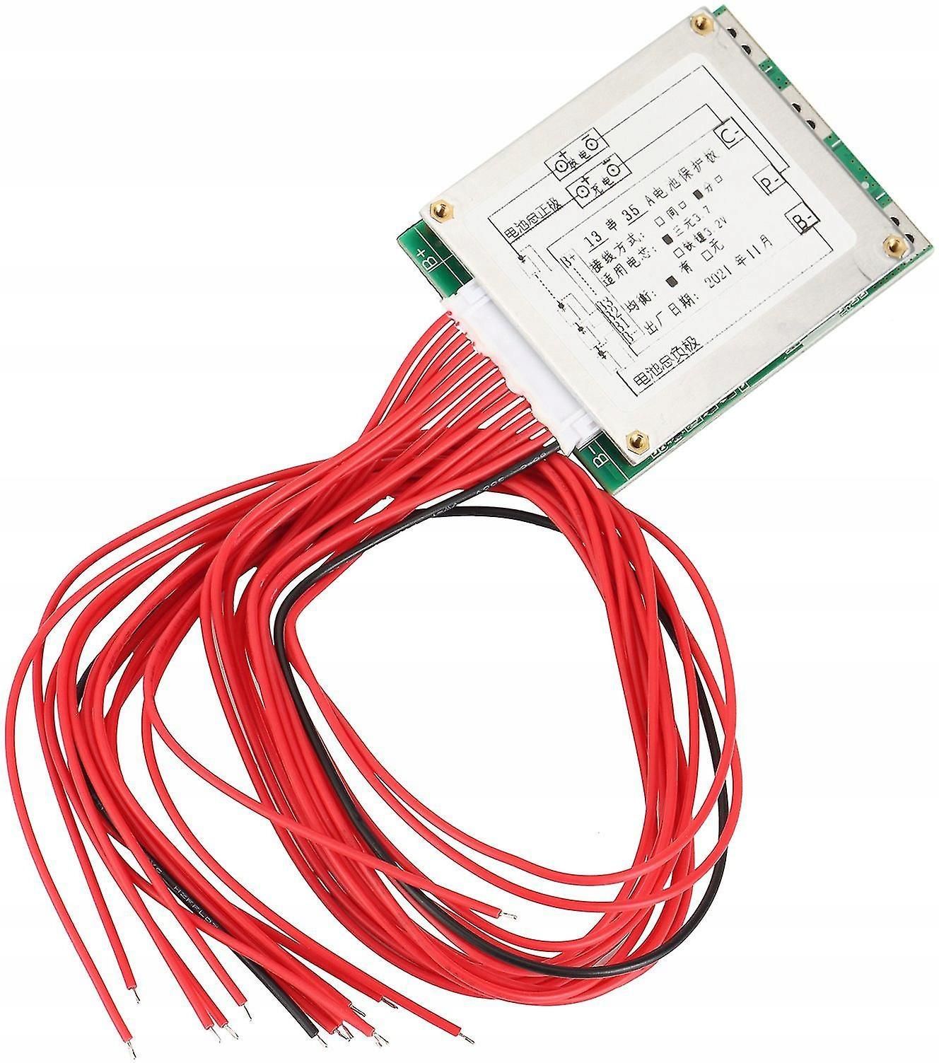 13S 35A 48V Li-Ion Battery Pack Bms Pcb Protection G06607265816739 - Opinie i ceny na Ceneo.pl