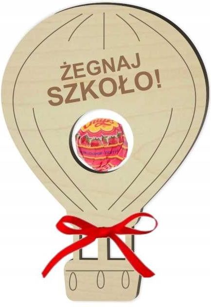Balonik na lizak Żegnaj Szkoło koniec roku - Ceny i opinie - Ceneo.pl