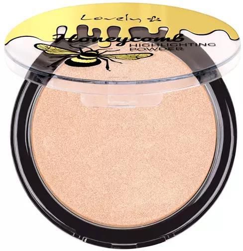 LOVELY HONEY BEE BEAUTIFUL HONEYCOMB HIGHLIGHTING POWDER ROZŚWIETLACZ ...
