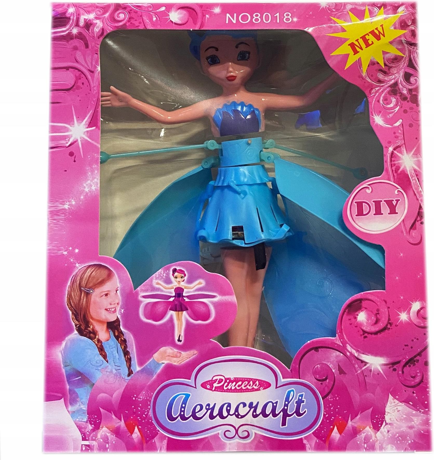 Toys Latająca Lalka Magiczna Wróżka Led Sterowana Ręką - Ceny i opinie - Ceneo.pl