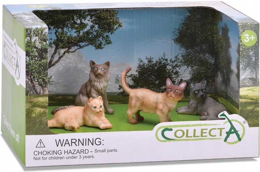 Collecta Figurki Koty Zestaw 4 Szt. 89142 - Ceny i opinie - Ceneo.pl